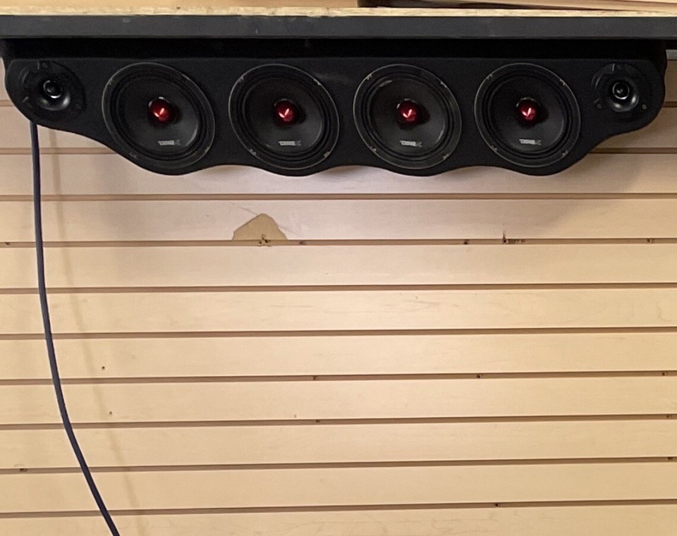 Universal Speaker Pannel 4-6.5 Midrange and 2Tweeters Roof Rack | eBay