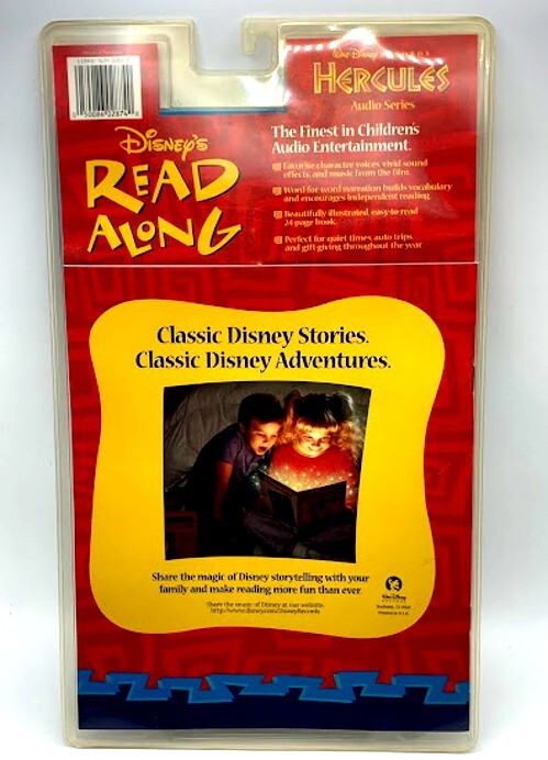 New Disney Read Along Hercules Cassette & Book Set Sealed | eBay