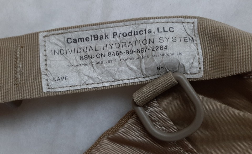 Desert Storm Camelbak Hydration Pack UK Forces desert DDP Camo 100z ...