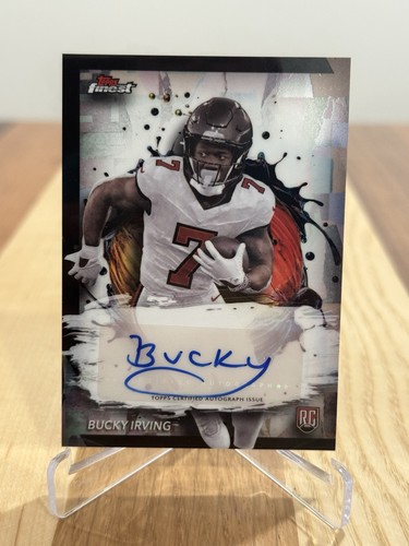 2024 Topps Finest Football Bucky Irving #RFA-M Bucs Rookie RC Autograph ...