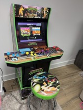 Arcade1Up Teenage Mutant Ninja Turtles Arcade Cabinet Machine with ...