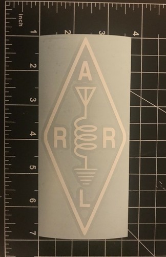 Amateur Radio Ham Radio ARRL Waterproof Vinyl Decal | eBay