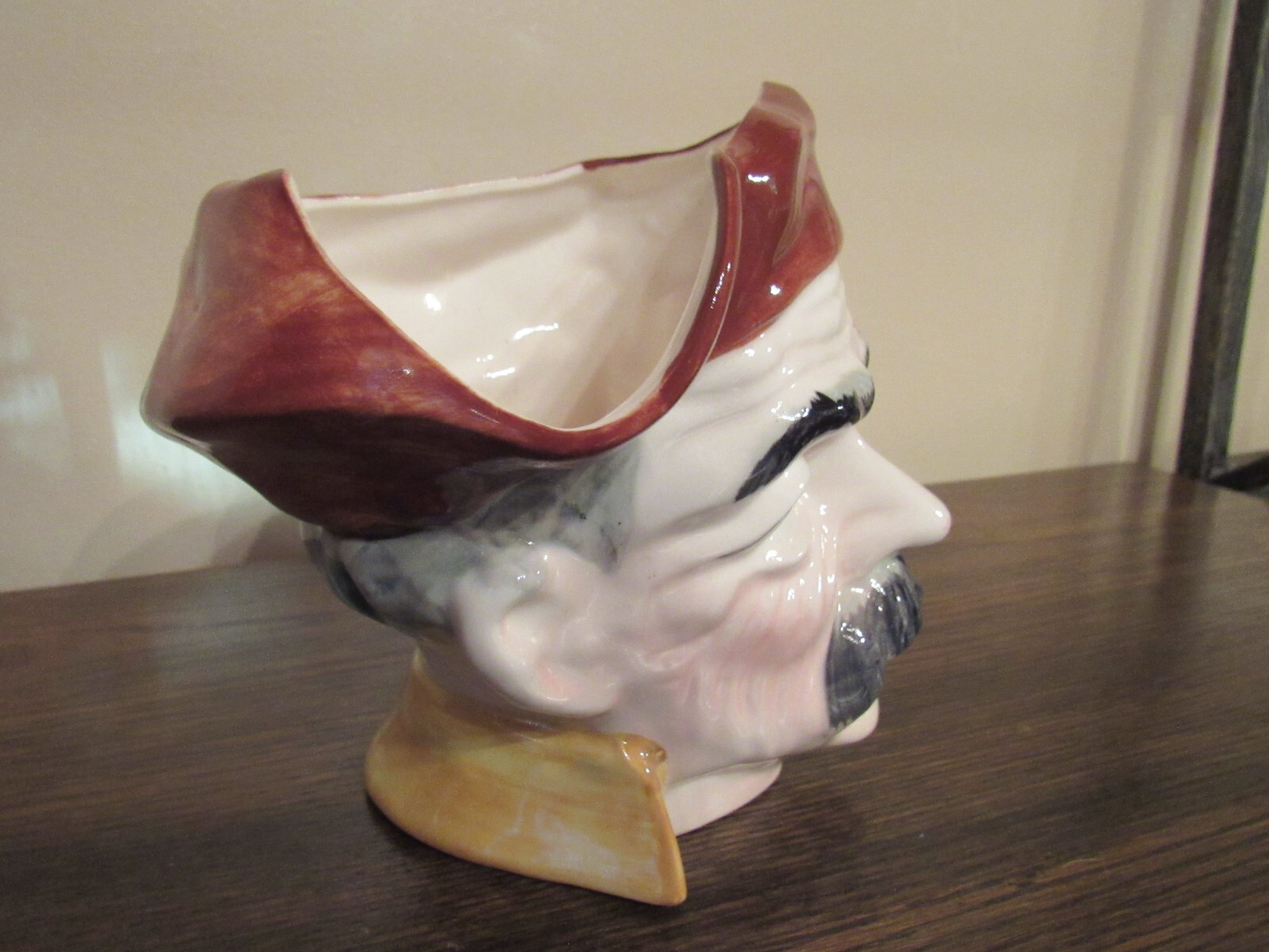 Vtg 6" Toby Face Pitcher & 2 Toby Face Mugs * Squirrel & Pipe Handles ...