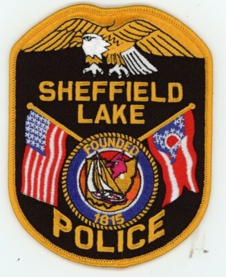 OHIO OH SHEFFIELD LAKE POLICE NICE SHOULDER PATCH SHERIFF | eBay