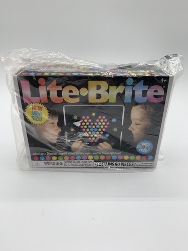 NEW Miniature Lite Brite with Mini Size Pegs & 4 Art Templates | eBay