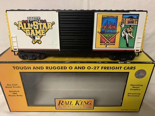 MTH RAILKING PITTSBURGH PIRATES ALL STAR GAME 2006 BOX CAR 30-74352 MLB ...