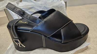 Clarks Women Manon Wish Black Leather NIB Size 9 | eBay