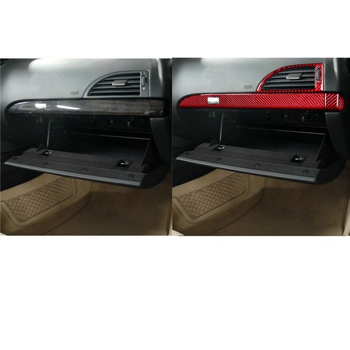 6pcs Carbon Fiber Dashboard Interior Sticker Trim Set For BMW 645 650 ...