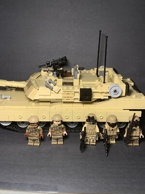 LEGO Battle brick M1 Abrams + Bonus Figures | eBay