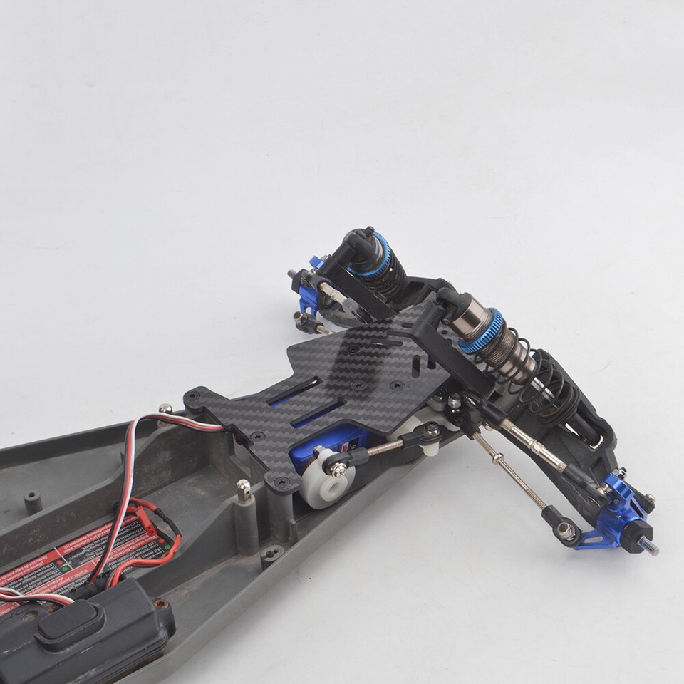 Carbon Fiber Upper Chassis for Traxxas 1/10 2WD Rustler Bandit VXL ...