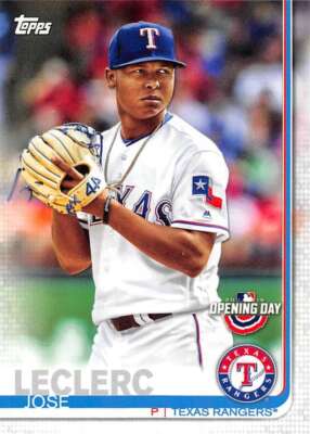 2019 Topps Opening Day #155 Jose Leclerc NM-MT Rangers | eBay