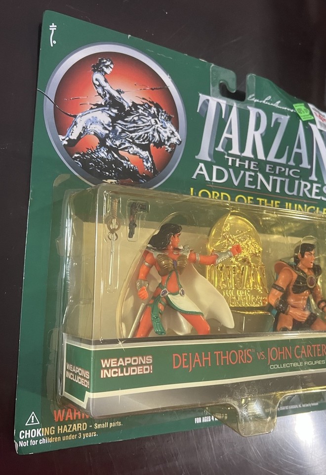 1995 Tarzan The Epic Adventures Lord of the Jungle Dejah vs John Carter ...