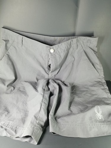 Spyder Ryder Woven Shorts Mens Size M Gray Quick Dry Casual Style ...