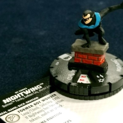 NIGHTWING - 037 RARE - Batman Animated Series DC Heroclix #37 | eBay