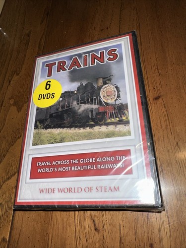TRAINS - WIDE WORLD OF STEAM (DVD 6 DISC SET) New Sealed | eBay