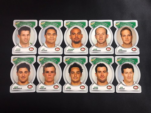 South Sydney Rabbitohs | 2006 NRL Accolade Footy Faces Team Set | eBay ...