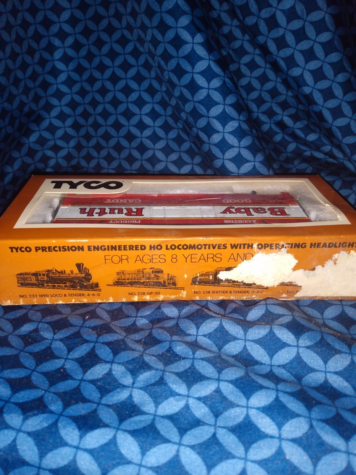 Tyco Baby Ruth Freight Train Box Car HO Scale w/ Box 6" Box Damaged | eBay