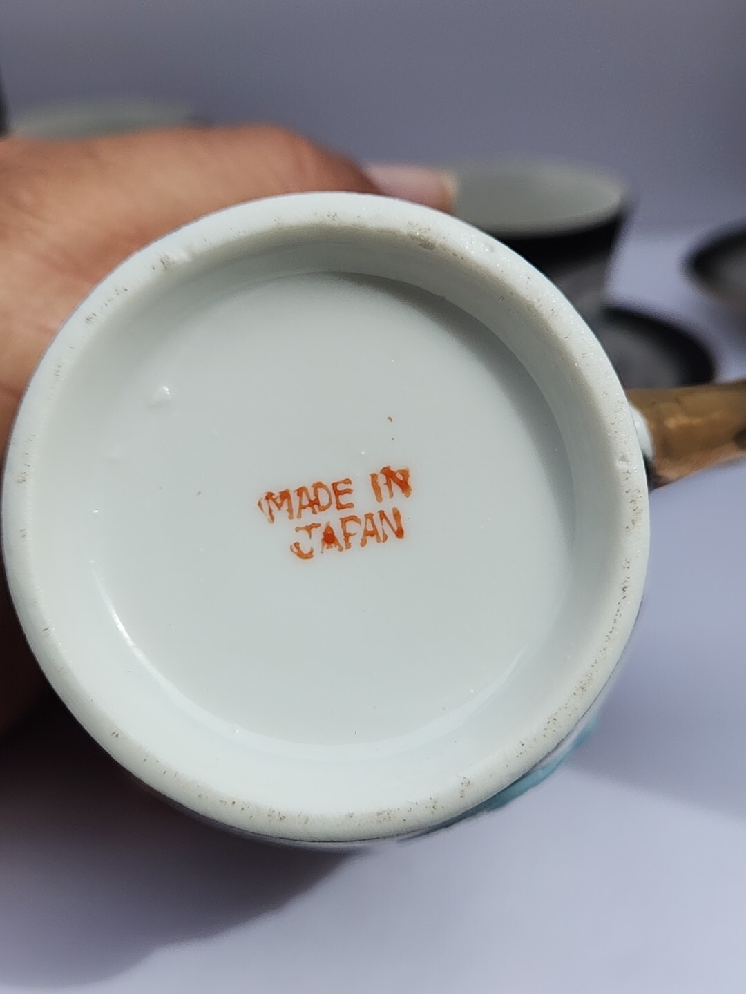 Vtg Japanese Moriage lusterware Dragonware Tea Set Blue Eye Dragon | eBay