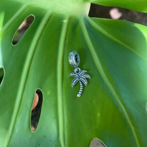 Pandora Sterling Silver Tropical Palm Tree CZ Dangle … - Gem