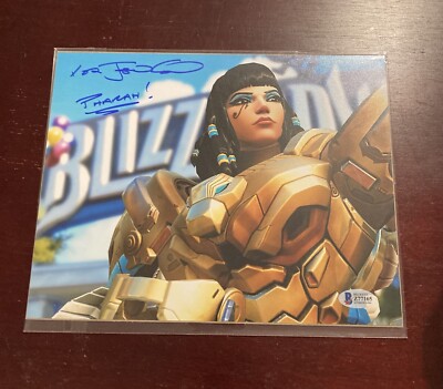 Overwatch 2 Pharah Autograph Jen Cohn Signed Photo Blizzard ...