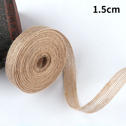 10M Jute Rope Twine Trim Nature Crafts Hollow Out Ribbon for DIY Bag ...