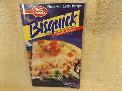 BETTY CROCKER BISQUICK Family Recipes Cook Book 2000 | eBay
