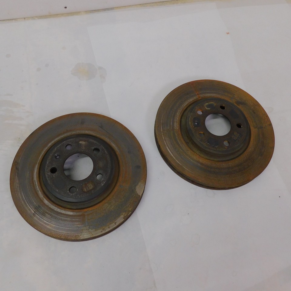 2pc 09-17 Audi B8 2.0T A4 A5 Q5 320mm Front Brake Disc Rotor Set ...