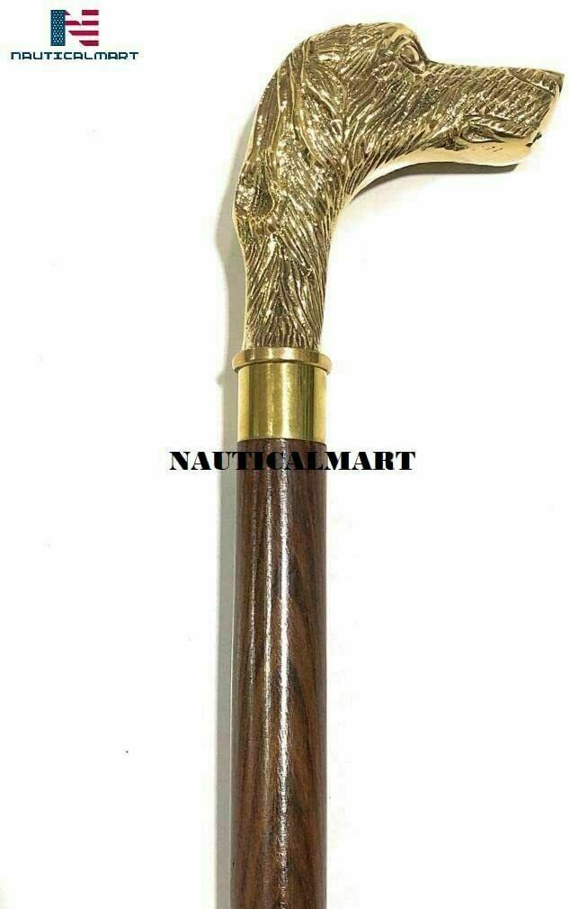 Head Men's Ladies Stick Wooden Brass Vintage Style Cane DESIGN NEW | eBay