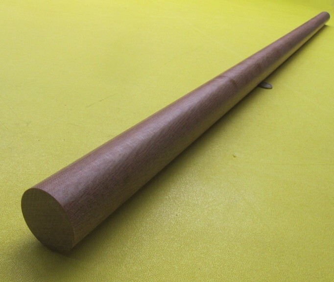 Phenolic Micarta CE Canvas Rods 1.50 (1 1/2") Diameter x 48" Long | eBay