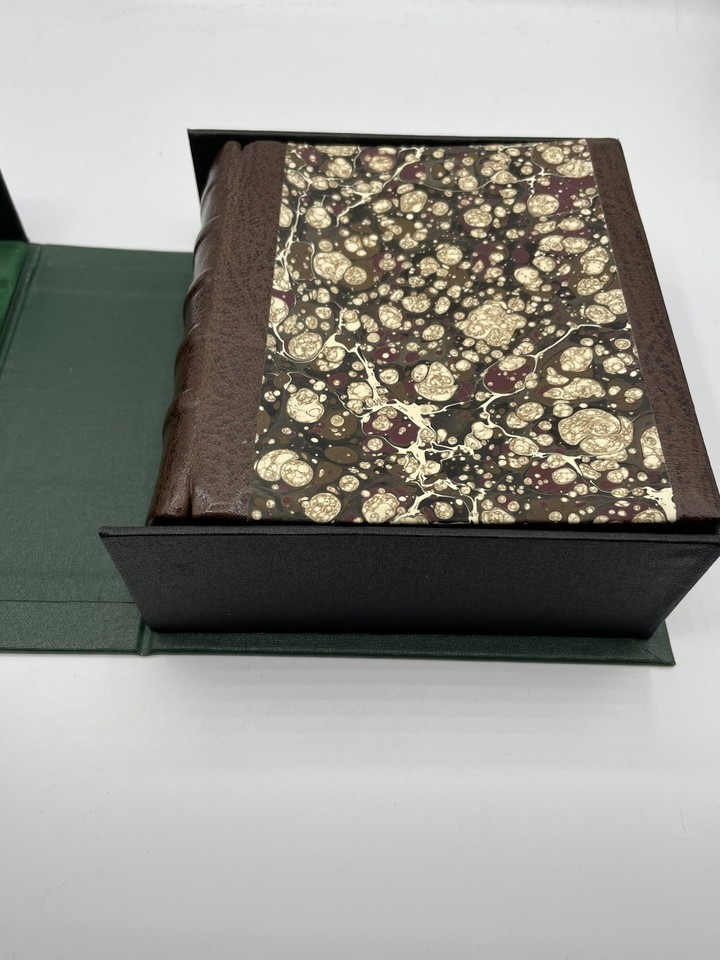 French English Dictionary (1793) Leather Fine Hand Binding Designer ...