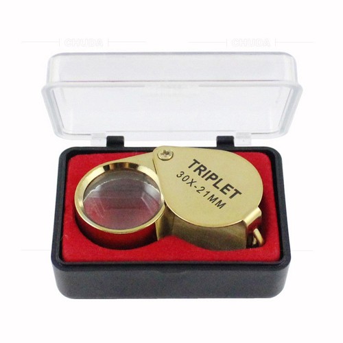 Magnifying Magnifier Eye Loupe Case Storage Glass 30X Fashion 1pc Brand ...