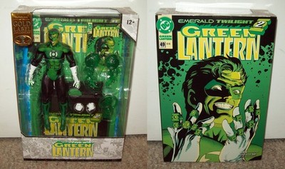Green Lantern Emerald Twilight Comic Cover Recreations McFarlane DC ...