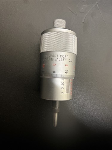 Pristine Starrett USA Super-Precision Micrometer Head. .002mm Grad ...