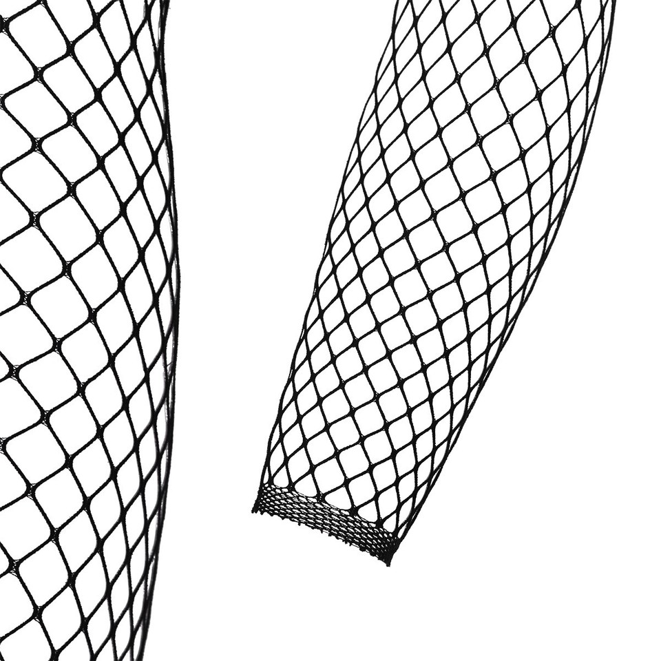 US Men's Fishnet Body Stocking Hollowed Out Crotchless Pantyhose Nylon ...