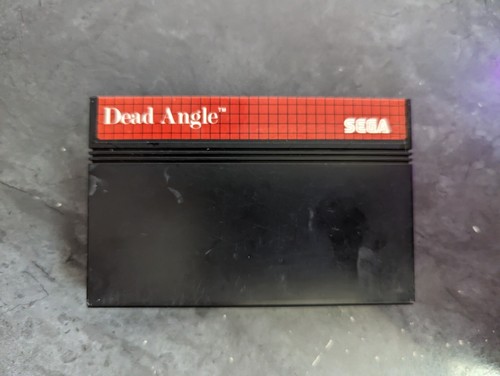 Dead Angle (Sega Master, 1989) 10086070309| eBay