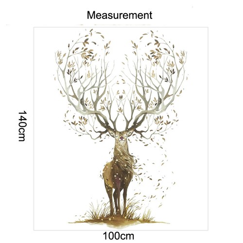 Deer Animal Kids Nursery Decor Wall Sticker Removable Vinyl Decal Ar ...