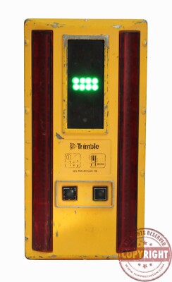 TRIMBLE SPECTRA LR21 MACHINE CONTROL LASER RECEIVER,BACKHOE, DOZER ...