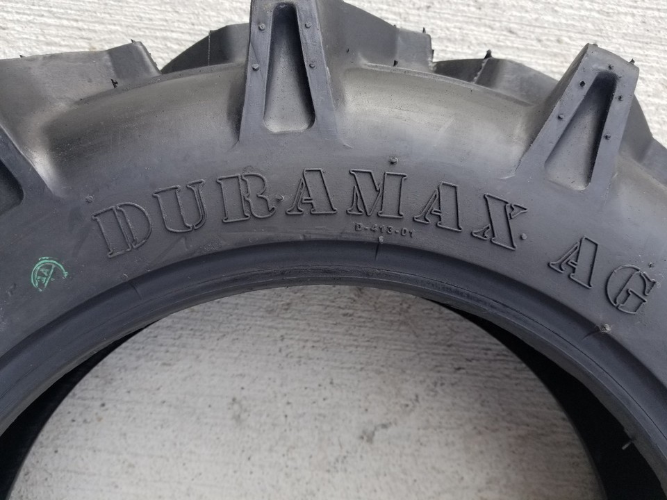 Deestone D413 G-W1 AG Super Lug Tires and Tubes Tractor Traction R-1 ...
