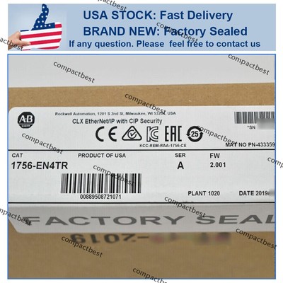 New Sealed Allen Bradley 1756-EN4TR Series A ControlLogix 2Port 10M ...