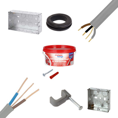 Electrical First Fix Kit Bundle Installers Kit Electricians | eBay UK
