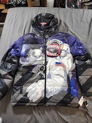 Members Only Space Puffer Jacket size Med Astronaut Brand New With Tags ...