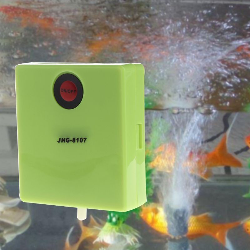 Aquarium Air Pump Ultra-Quiet Mini Fish for Tank Air Pump with Air ...