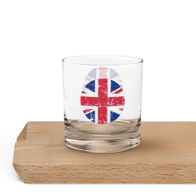 Union Jack Roundel Rocks glass | eBay