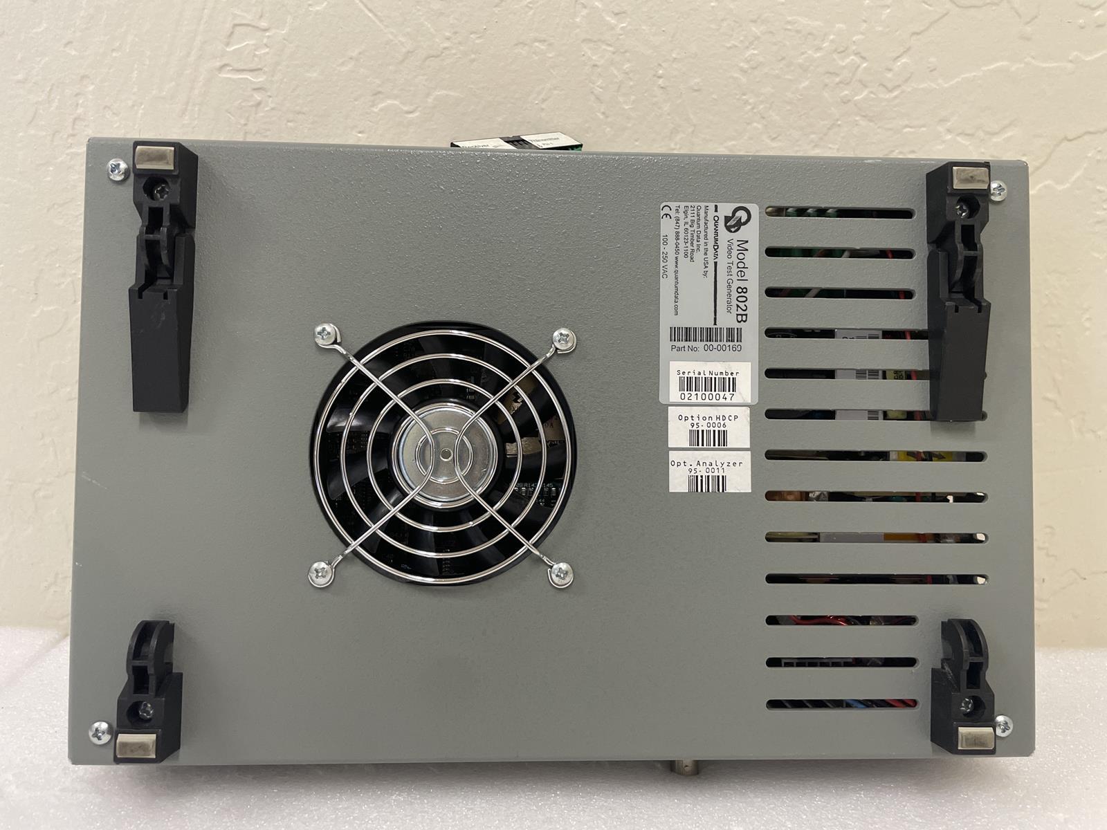 QUANTUM DATA 802B VIDEO TEST GENERATOR | eBay