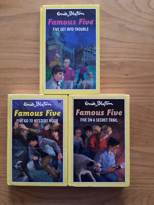 Bundle of 3 Hardback Famous Five Books By Enid Blyton | eBay