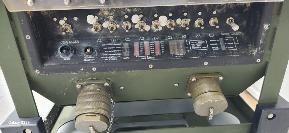40 AMP MILITARY POWER DISTRIBUTION BOX, TRC | eBay