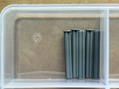 LEGO Parts - Dark Bluish Gray Technic, Axle 4L with Stop - No 87083 ...