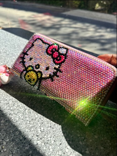 Hello Kitty Bling Wallet | Bedazzled | Clutch Wallet | US Seller ...