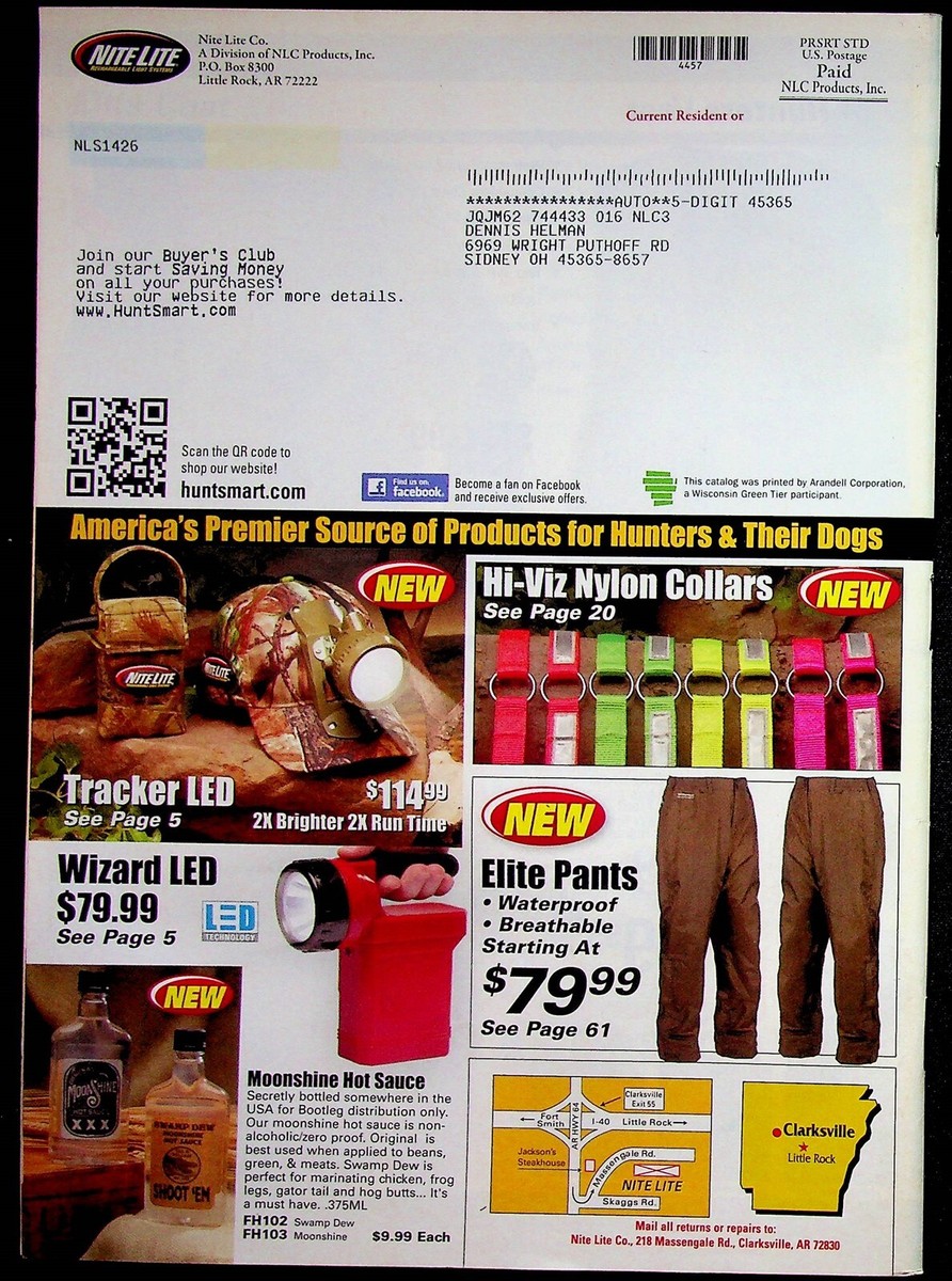 Nite Lite Hunting Catalog
