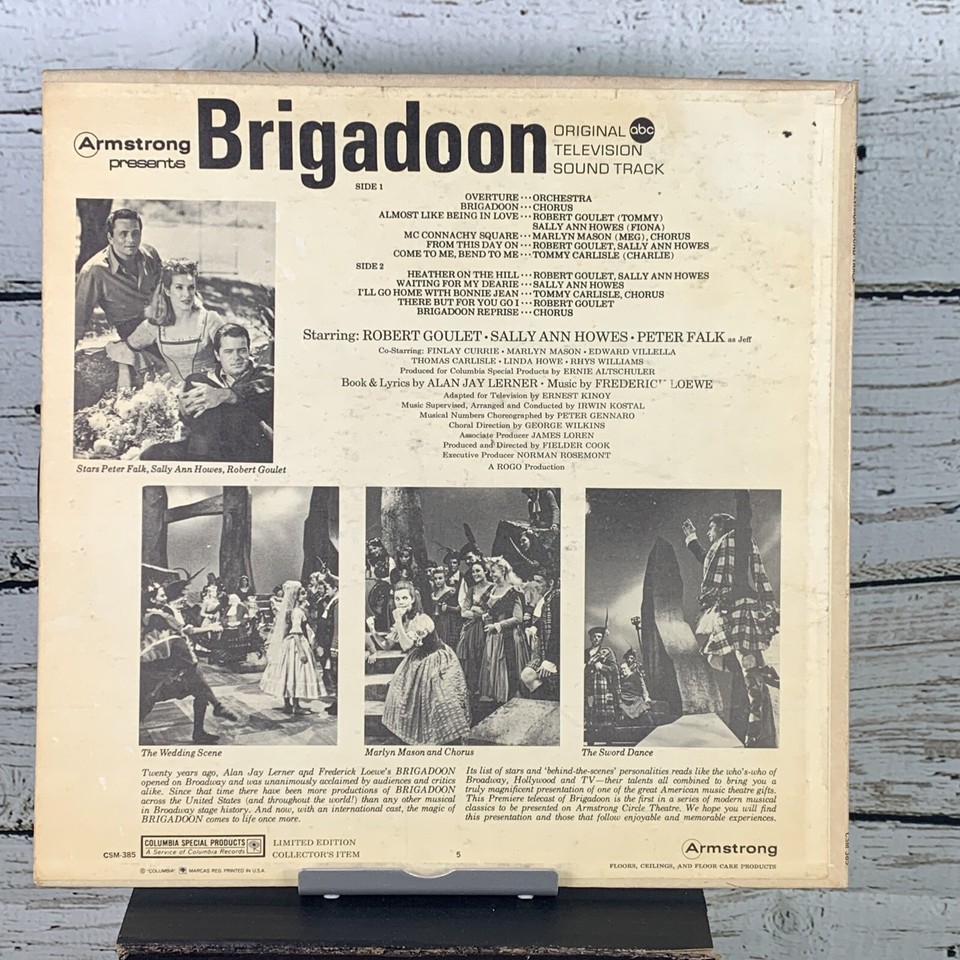 Brigadoon (Original Television Sound Track) - Original TV Cast [LP 1966 ...